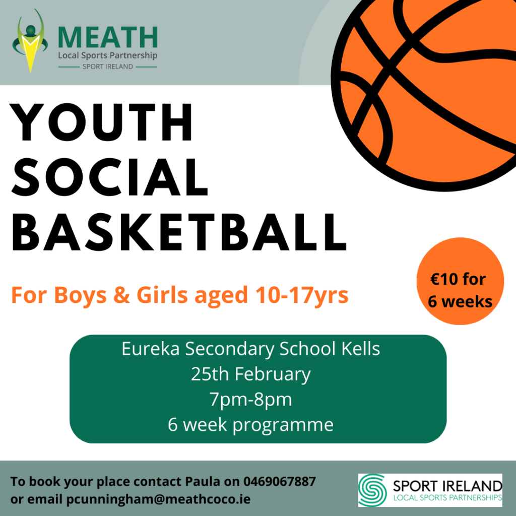 Youth Social Basketball - Kells | Meath Sports